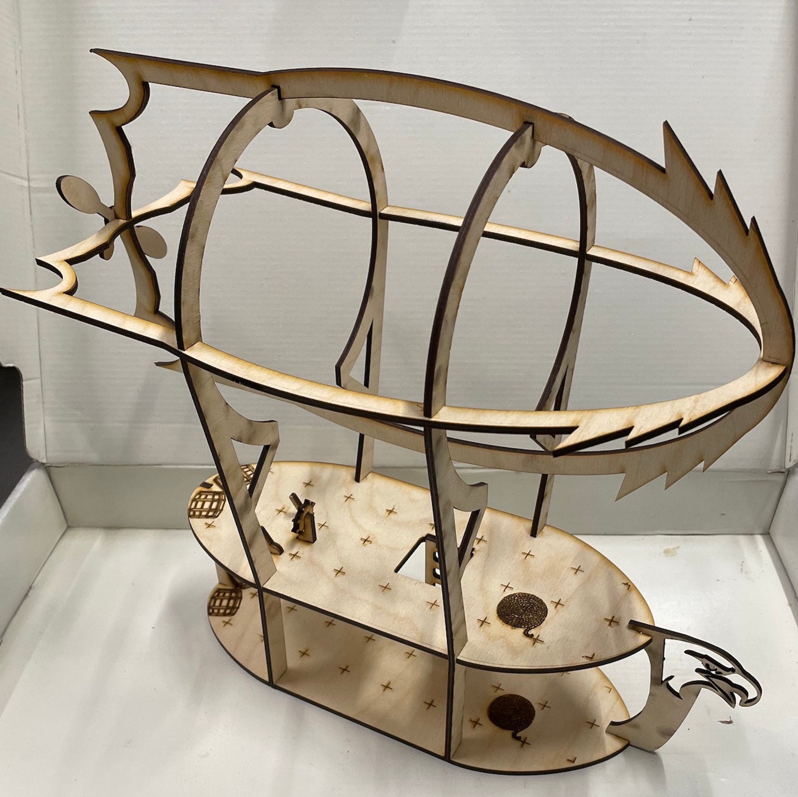 Blimp Table Top Airship - Etsy