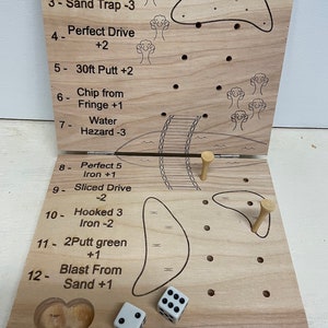Dice Golf - Etsy