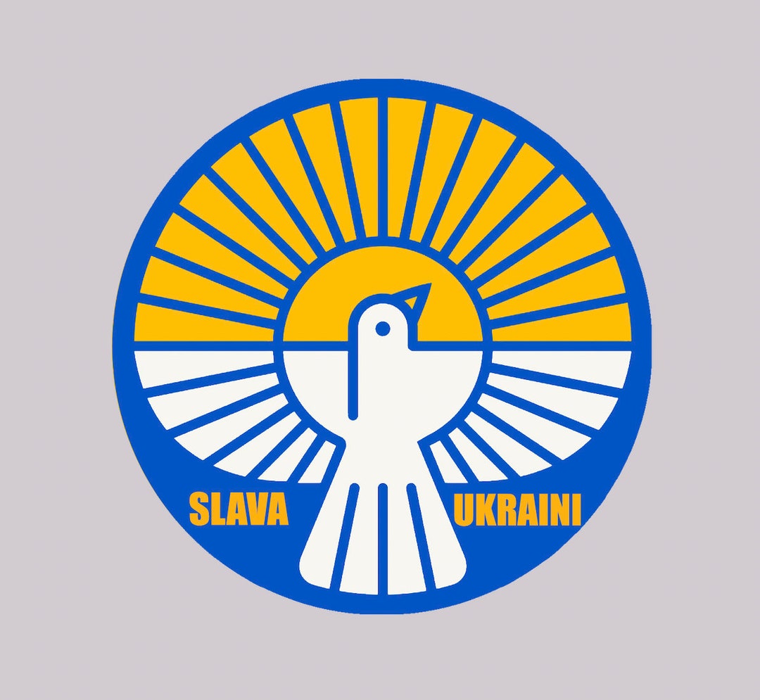 Sticker Slava Ukraini, Peace Dove Car, Truck, Laptop Sticker - Etsy