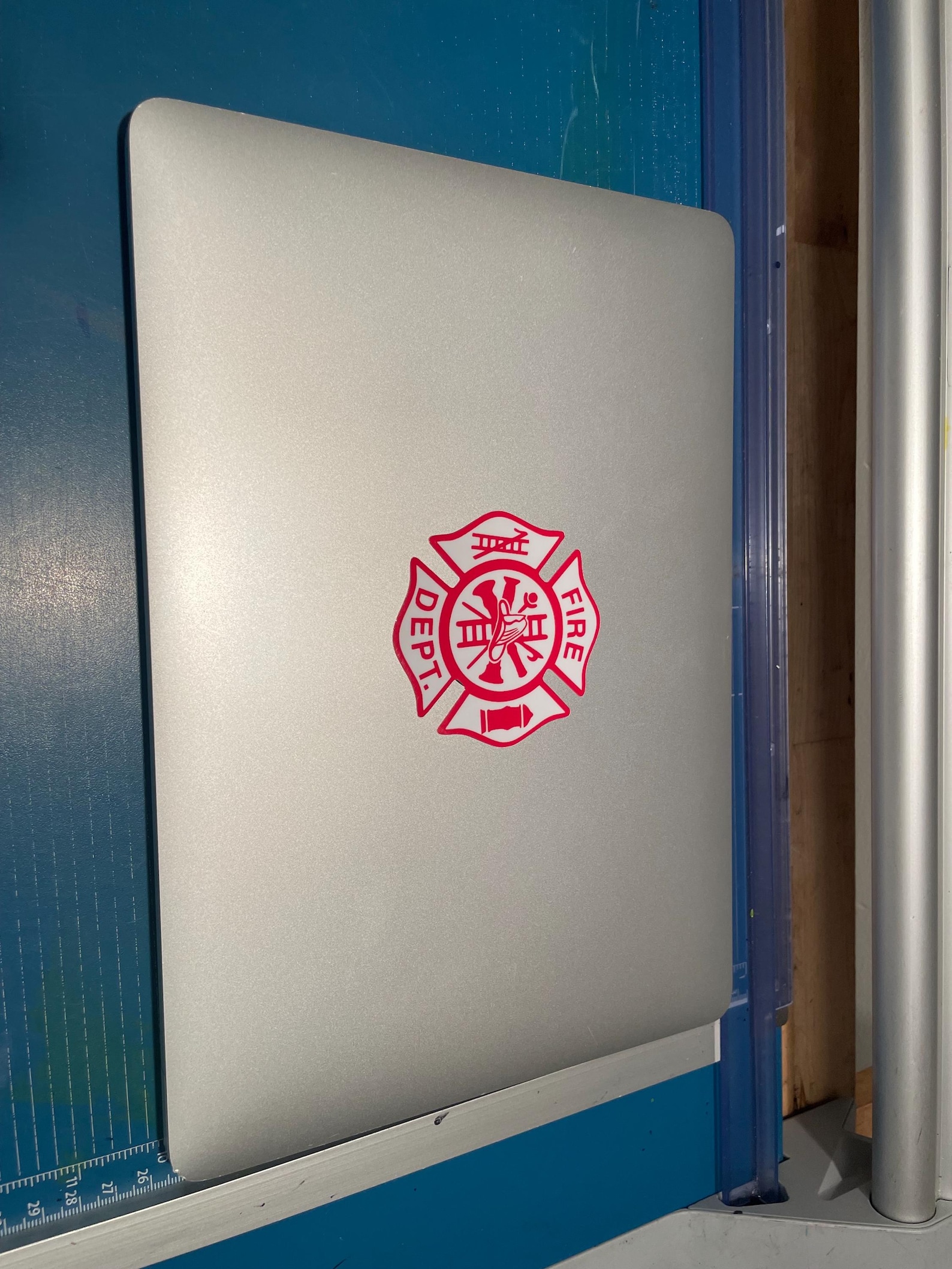 Sticker - Fire Department Badge - Honoring Everyday Heroes - Water ...
