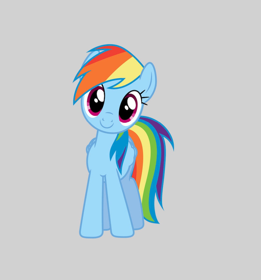 Sticker Little Pony LGBT Rainbow Flag Car, Truck, Laptop Sticker - Etsy