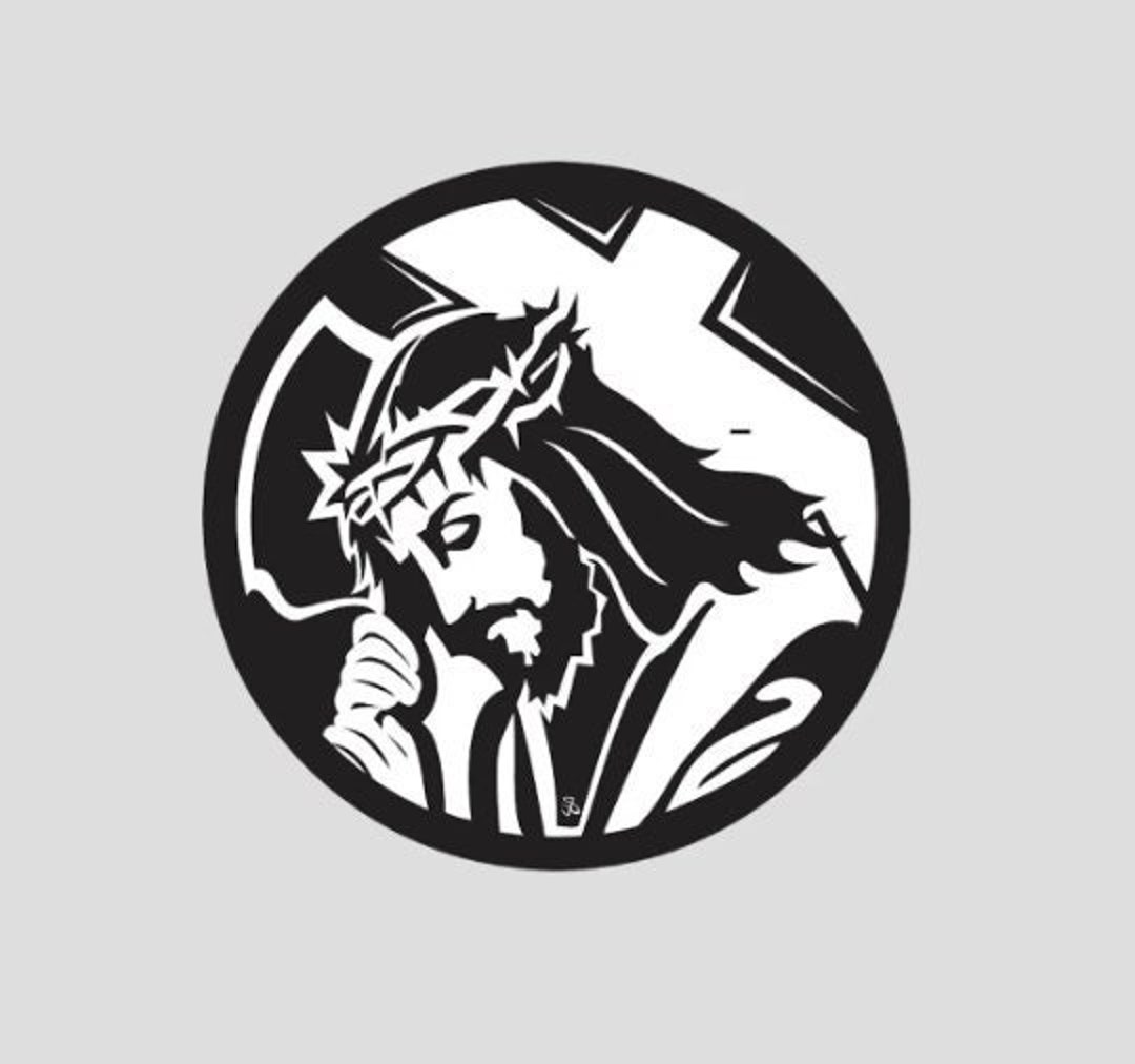 Sticker Jesus Face Car, Truck, Laptop Sticker - Etsy