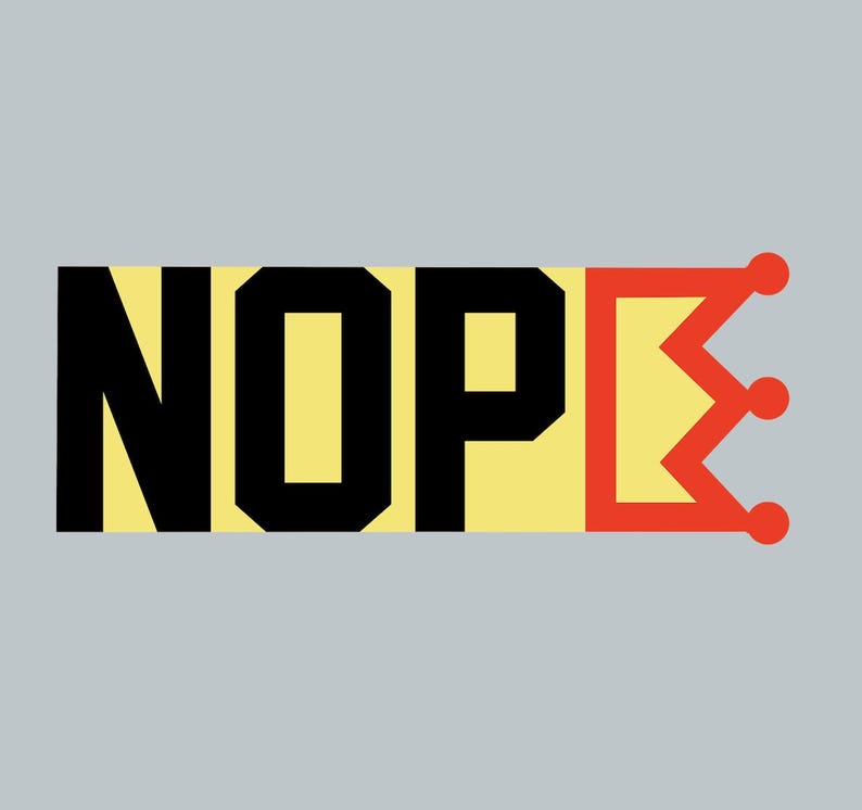 Sticker - NOPE , No Kings - Car, Water Bottle, Phone, Laptop Sticker - Etsy