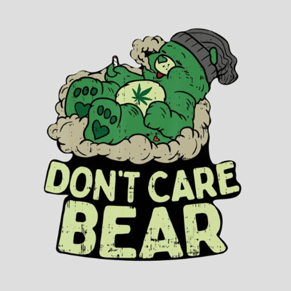 Stoner Bear - Etsy