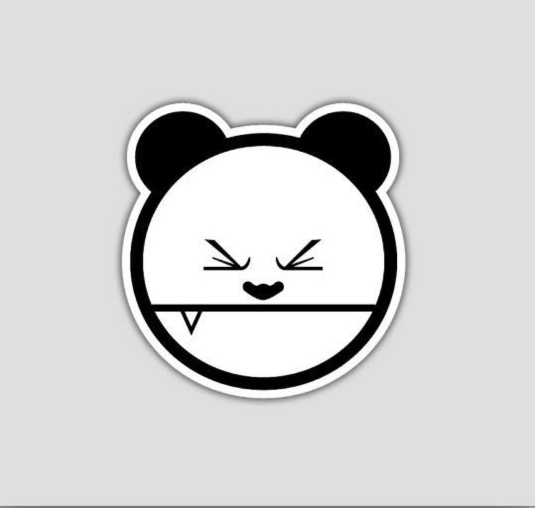 Sticker Big Panda Car Sticker - Etsy