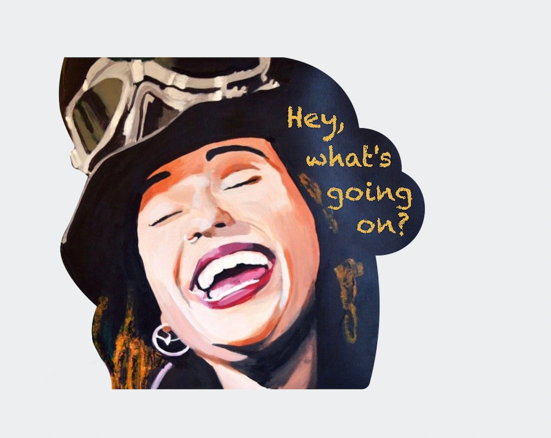 Sticker Linda Perry, Hey What's Going on Inspired by the Song What's up ...