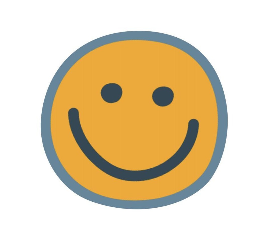 Sticker - Smily Face, Positive Vibes Design - Water Proof Laptop, Water ...