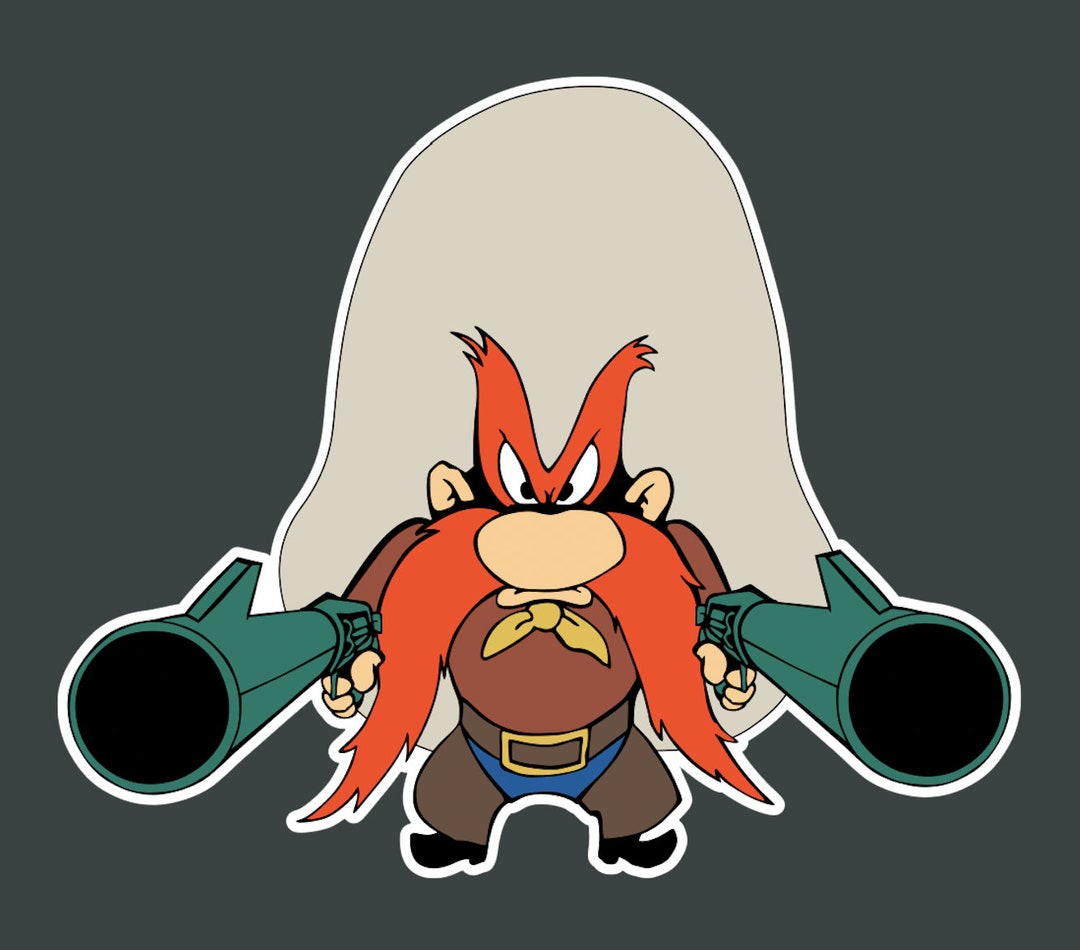 Sticker Yosemite Sam Gun Cartoon Car, Truck, Laptop Sticker - Etsy