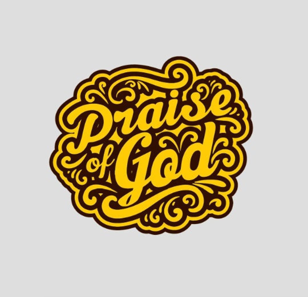 Sticker Praise God Car, Truck, Laptop Sticker - Etsy