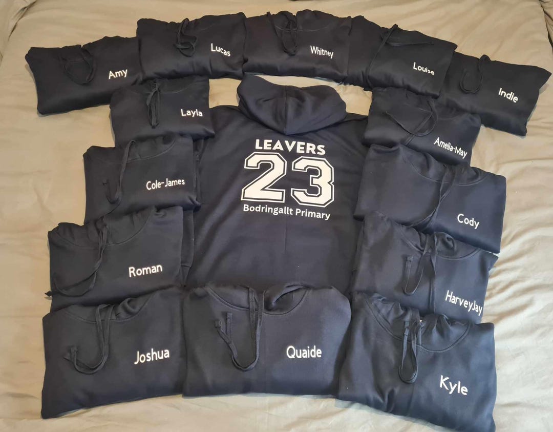 School Leavers Hoodies 2025 Primary School Leavers, Year 6 Leavers ...