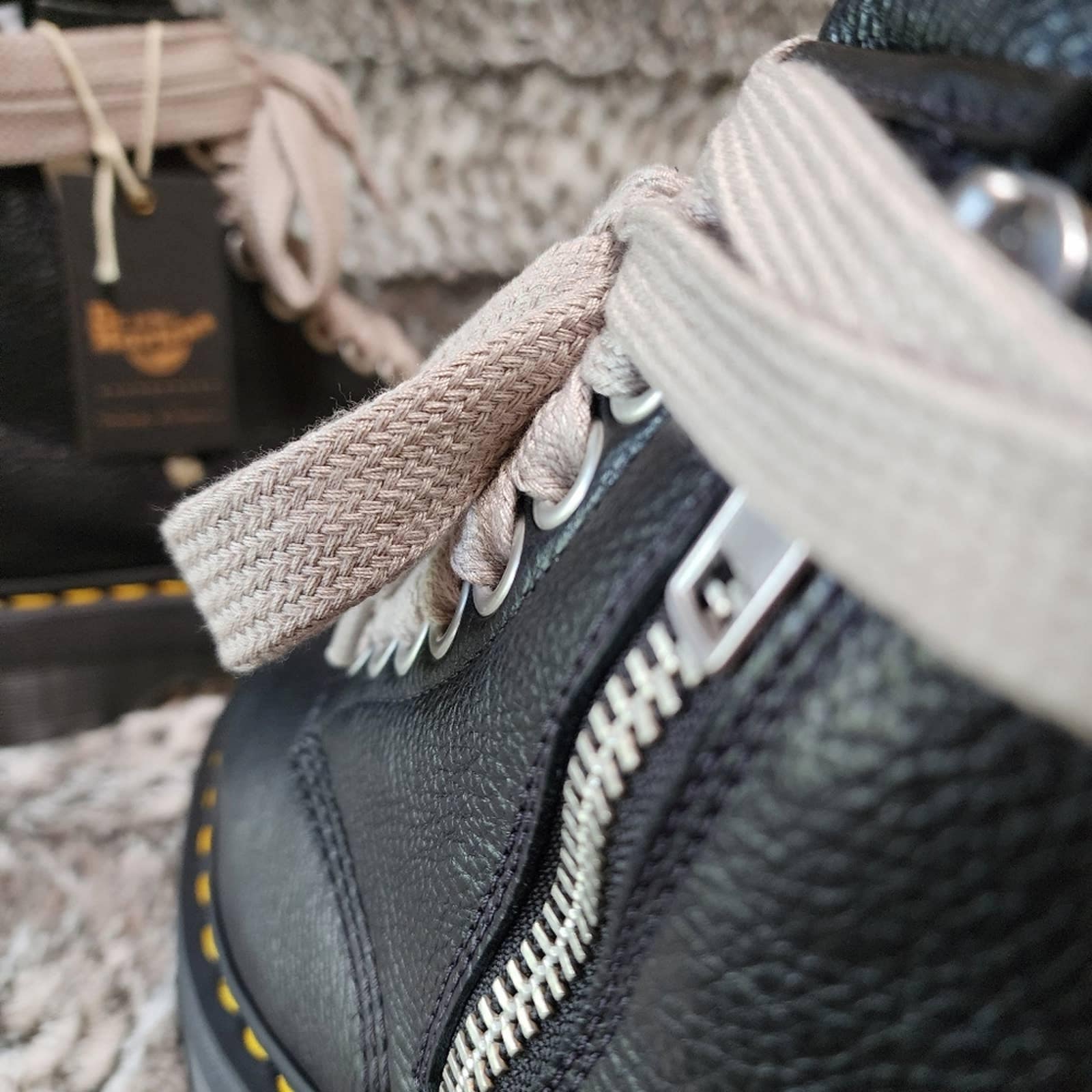 Dr. Martens Rick Owens Collaboration 1460 Quad - Etsy