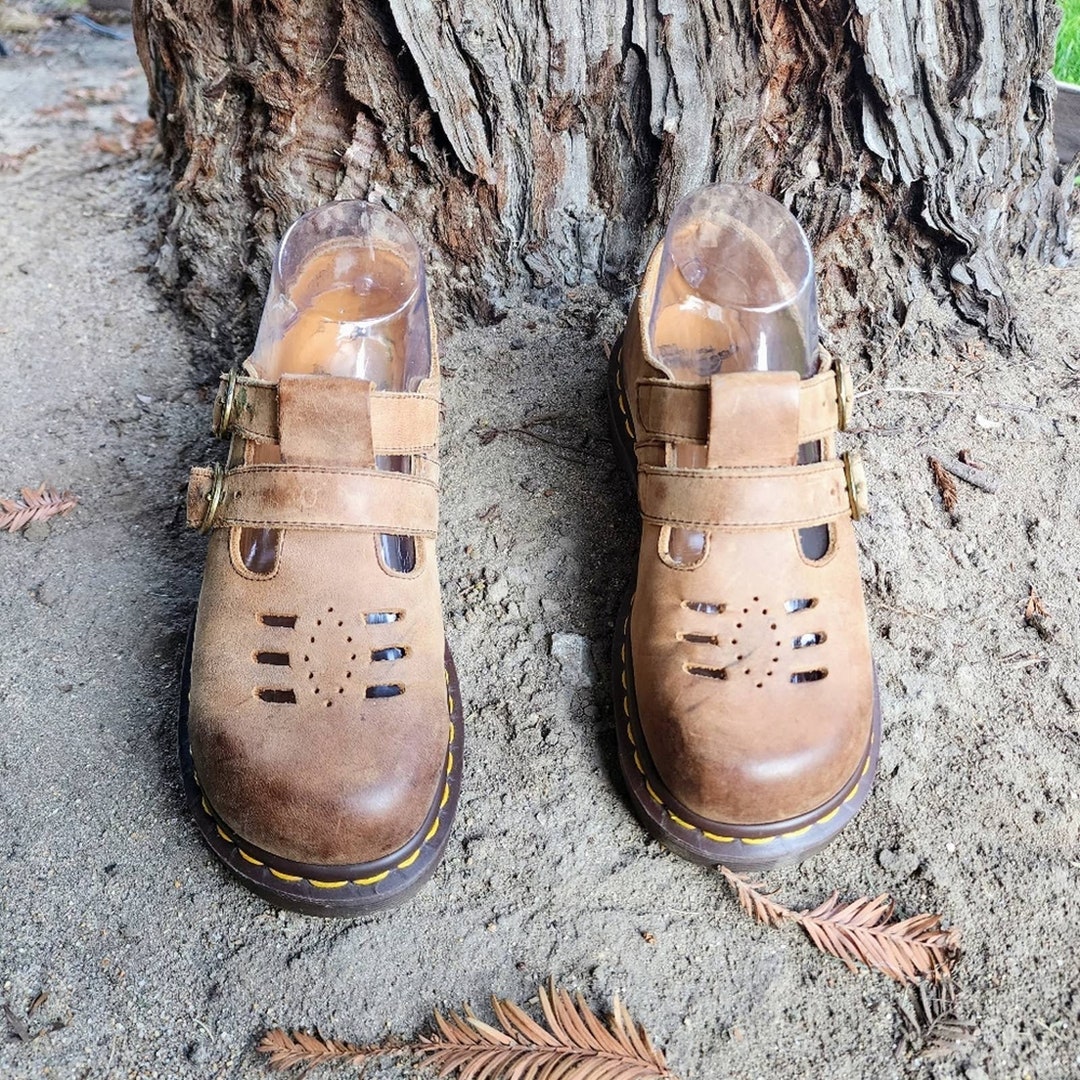 Dr. Martens Aztec Crazy Horse Mary Jane - Etsy
