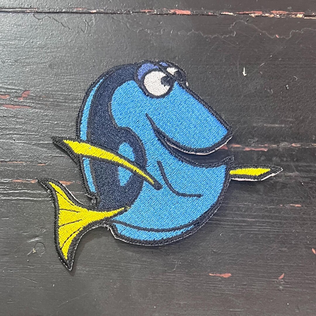Dory Patch, Finding Nemo Iron on Patch, Disneyland Patches - Etsy