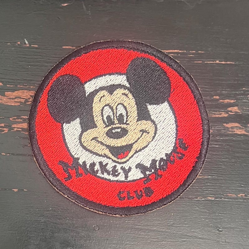 Mickey Mouse Patches - Etsy