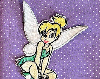Tinkerbell Disney Inspired Embroidered Iron on Disney Patch - Etsy