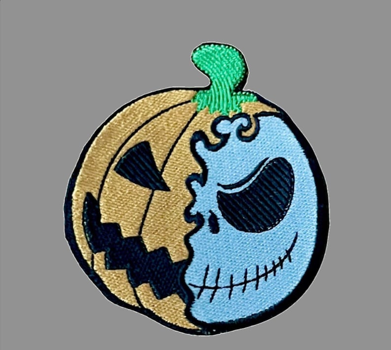 Jack Skellington Iron on Patch - Etsy