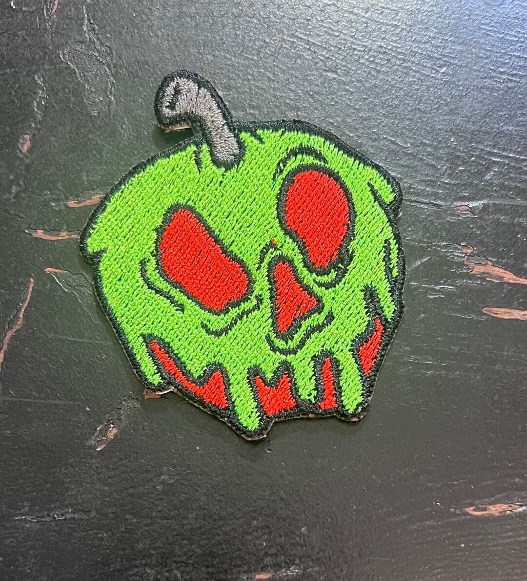 Disneyland Patch, Snow White Patch, Poison Apple Iron on Patch, Jacket ...