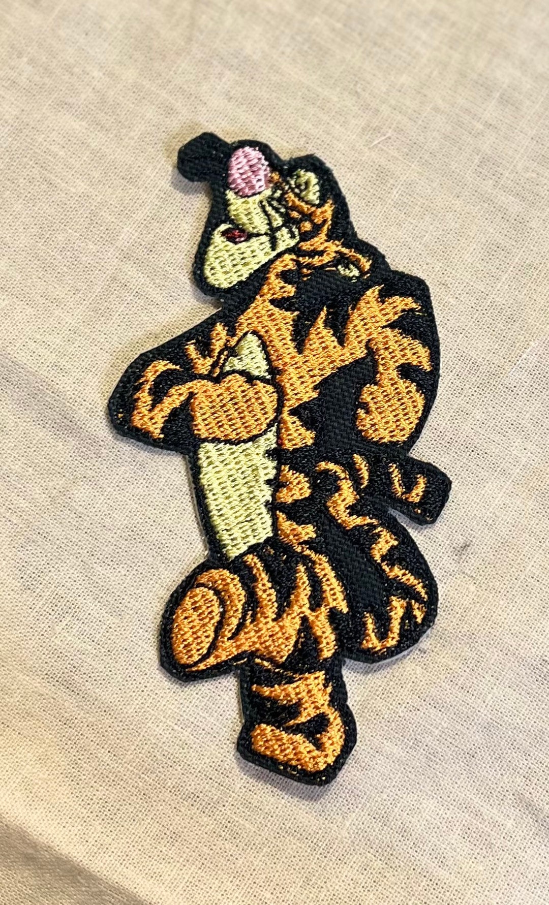 Tigger Iron on Patch - Etsy