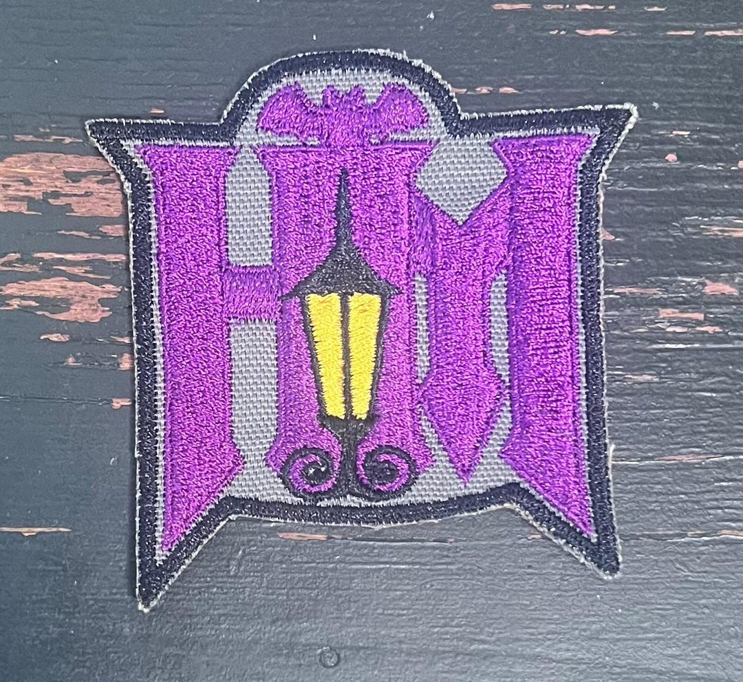 Haunted Mansion Patch: Disneyland Nostalgia, Iron-on or Sew - Etsy