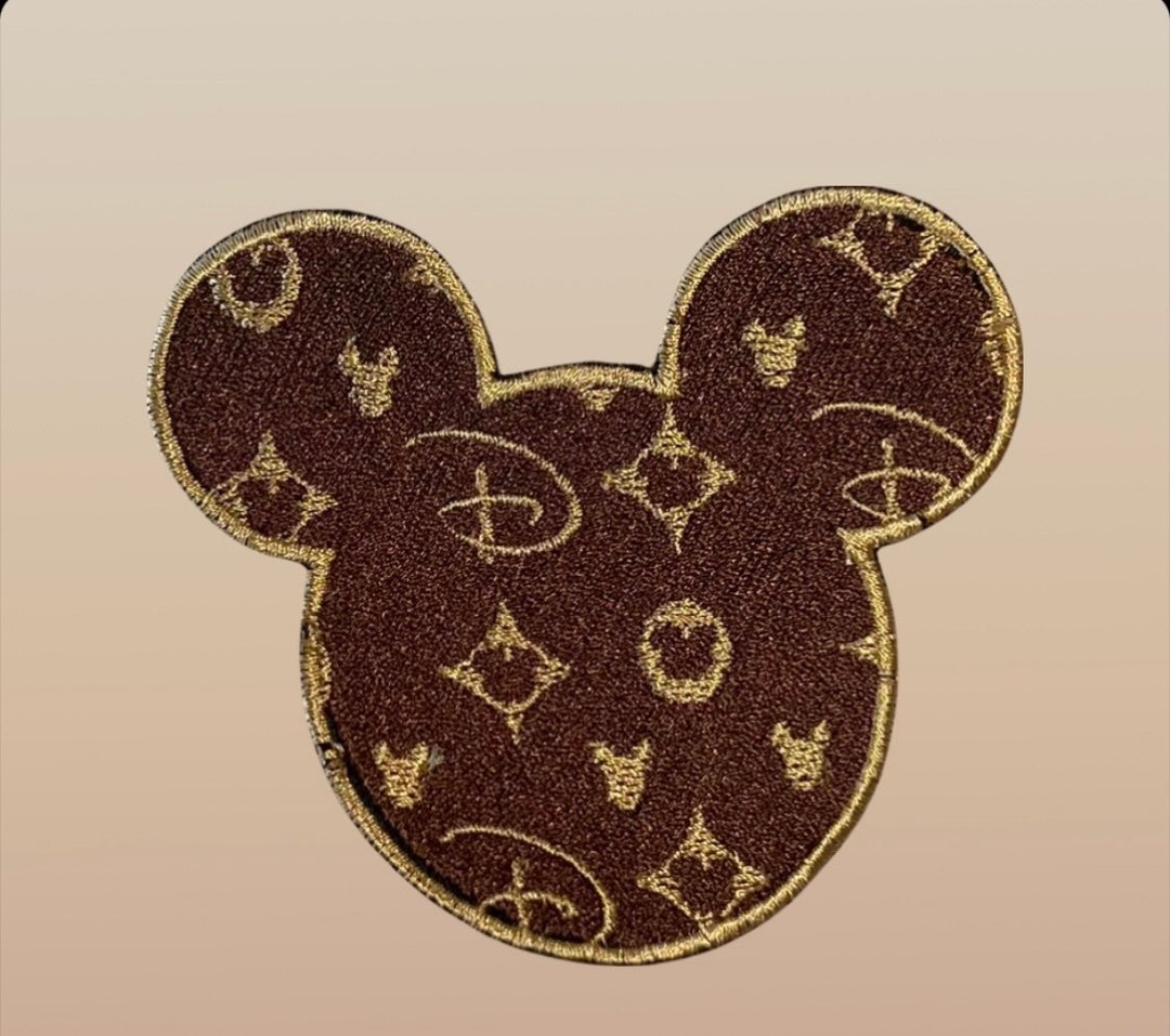 Mickey Mouse Iron on Patch - Etsy
