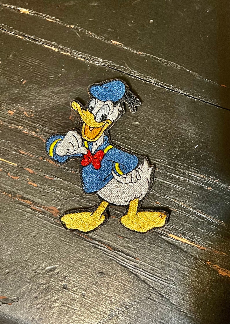 Donald Duck Patch, Disneyland Patches, Iron on Patches - Etsy