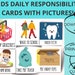 Kids Chores Cards | Responsibility for Kids | Printable to Do List ...