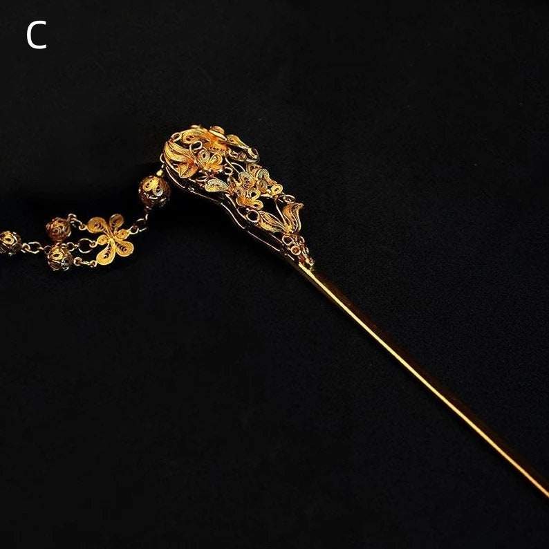 Traditional Chinese Hair Pin - Etsy
