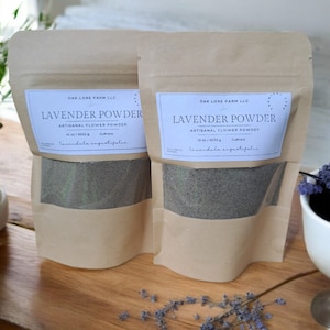 Artisanal Lavender Flower Powder – Pure & Versatile - Etsy