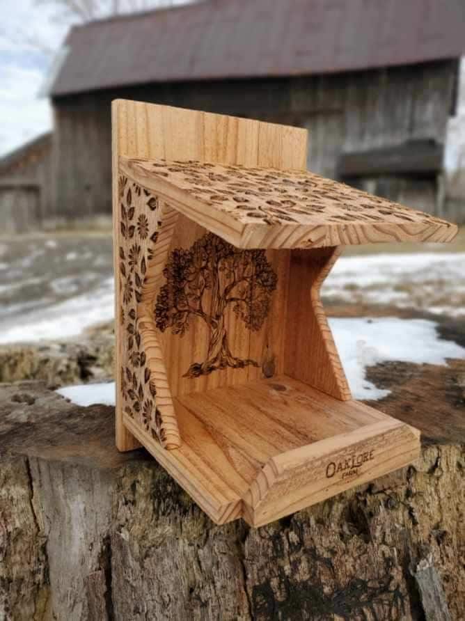 Bird Nesting Shelf for Robin, Cardinal, Bluejay, Mourning Doves - Etsy