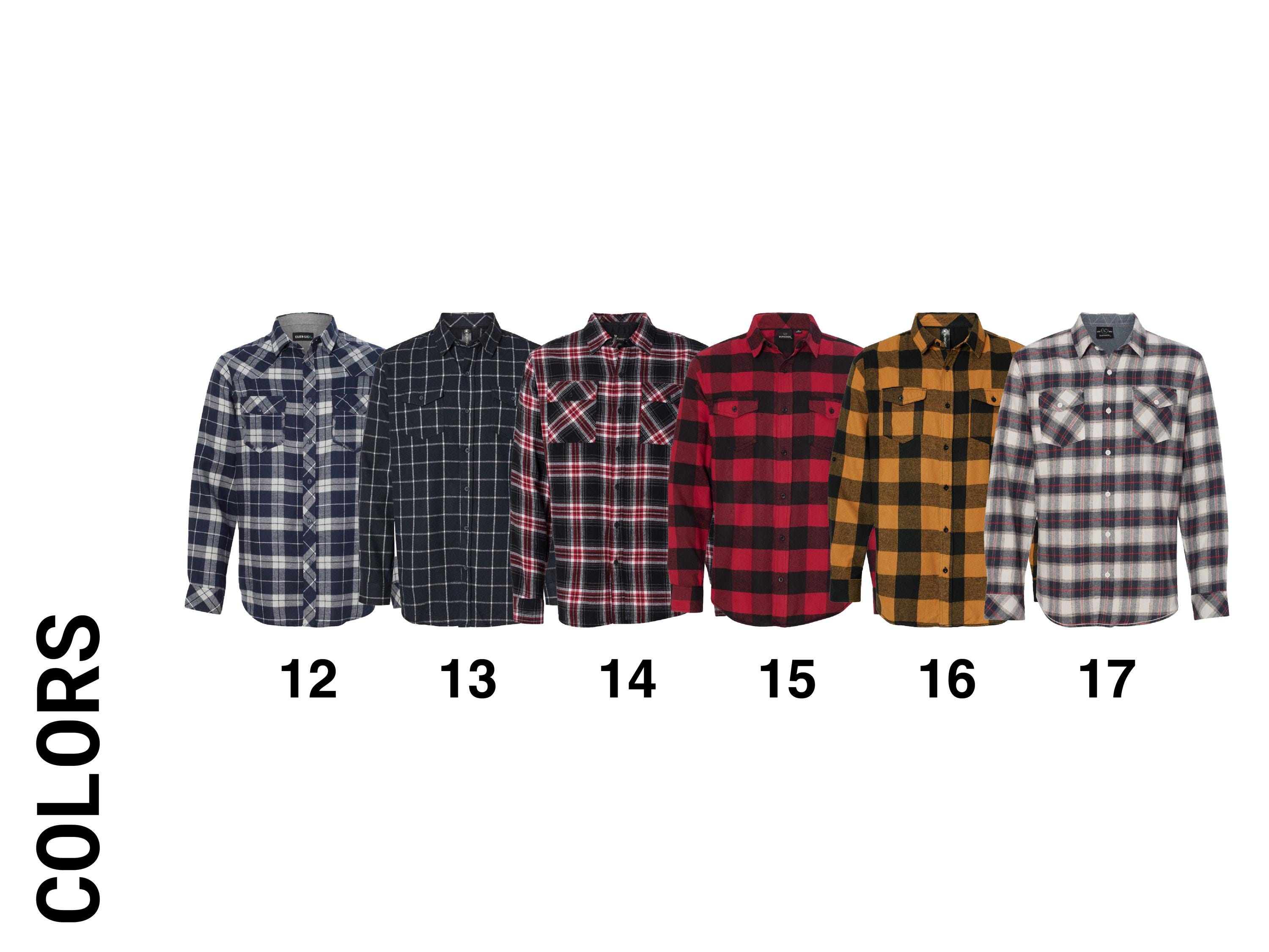 CUSTOM TEXT FLANNEL Shirt | Personalized Apparel | Custom Name Shirt ...