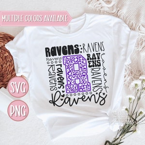 Ravens SVG PNG, Typography Svg, Ravens Cheer Svg, Ravens Football Svg ...