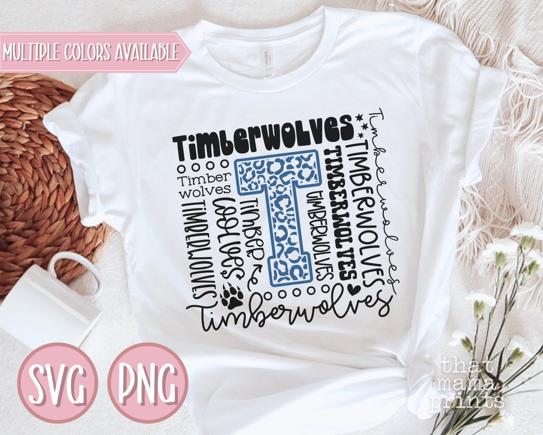 Timberwolves SVG PNG, Timberwolves Cheer Svg, Timberwolves Football Svg ...