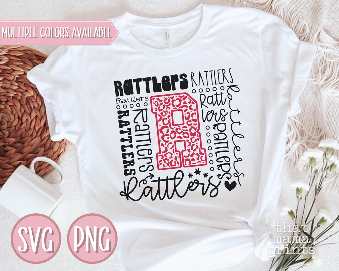 Rattlers SVG PNG, Typography Svg, Rattlers Cheer Svg, Rattlers Football ...