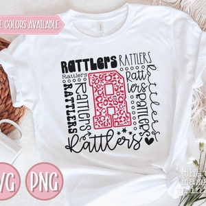 Rattlers SVG PNG, Typography Svg, Rattlers Cheer Svg, Rattlers Football ...