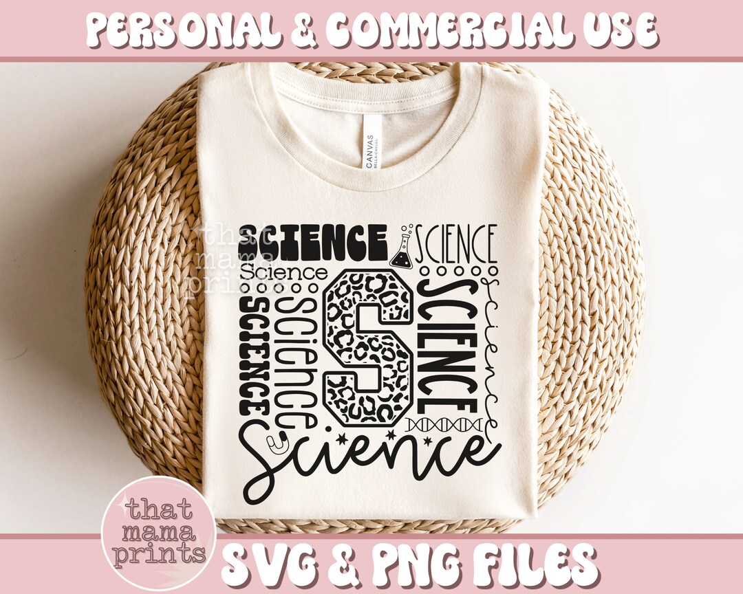 Science Teacher Svg & Png, Science Svg, Back to School Svg, Teacher ...