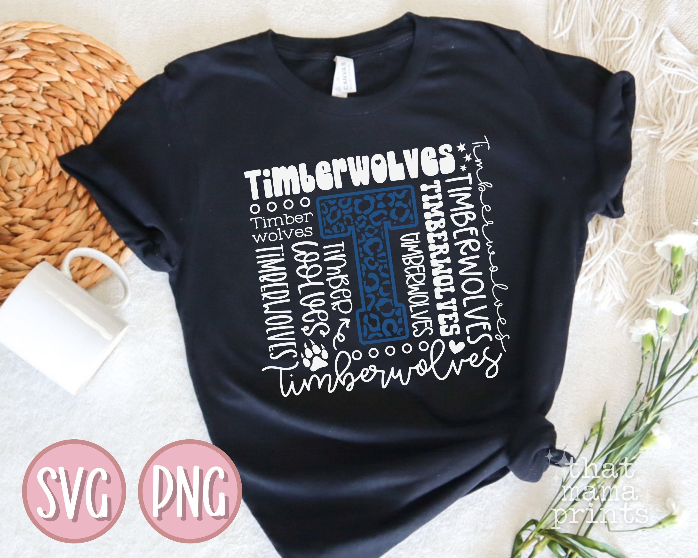 Timberwolves SVG PNG, Timberwolves Cheer Svg, Timberwolves Football Svg ...
