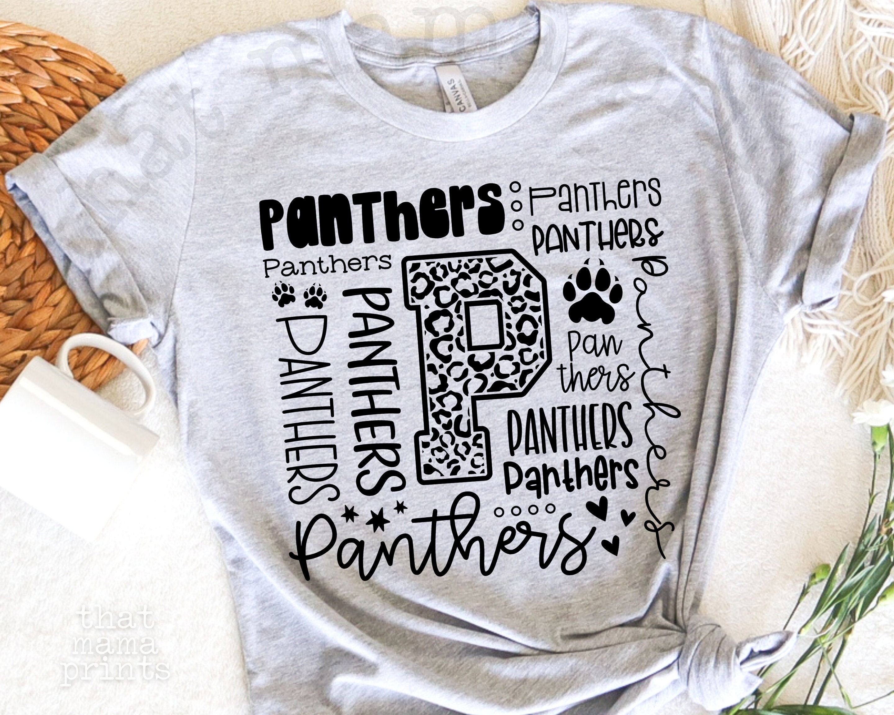 Panthers Svg & PNG Panthers Typography Svg Panthers Cheer - Etsy