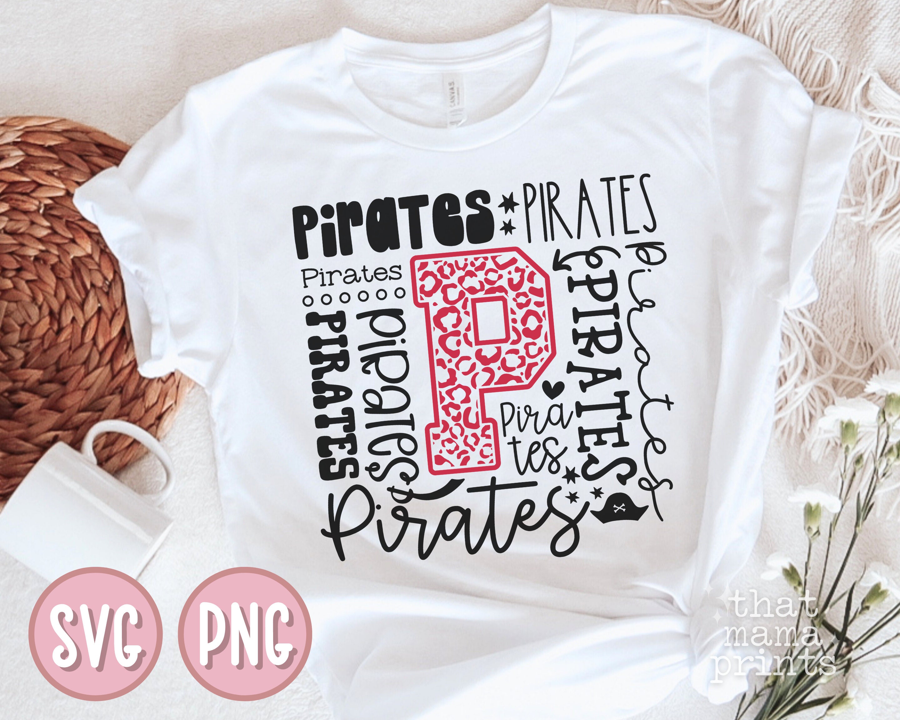 Pirates SVG & PNG Pirates Typography Svg Pirates Cheer Svg - Etsy