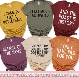 Family Thanksgiving SVG & PNG Bundle, Thanksgiving Puns SVG Bundle ...