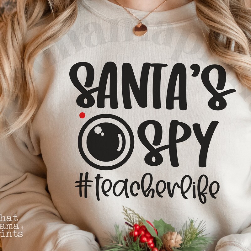 Santa Spy Shirt - Etsy