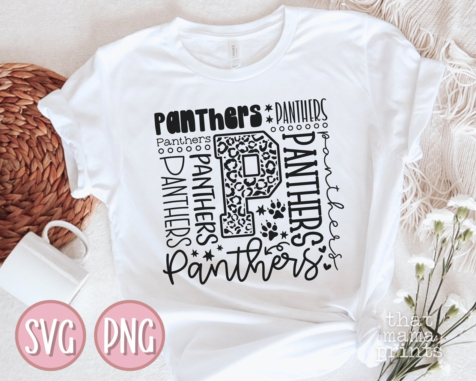 Panthers Svg & PNG, Panthers Typography Svg, Panthers Cheer Svg ...