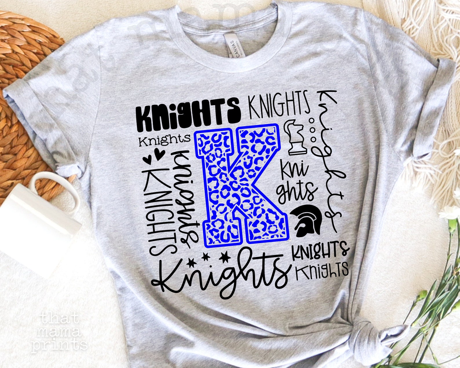 Knights Svg & PNG Knights Typography Svg Knights Cheer Svg - Etsy