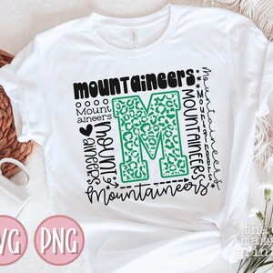 Mountaineers SVG PNG, Mountaineers Cheer Svg, Mountaineers Football Svg ...