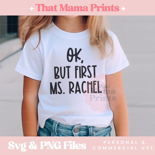 Ms Rachel Svg - Etsy