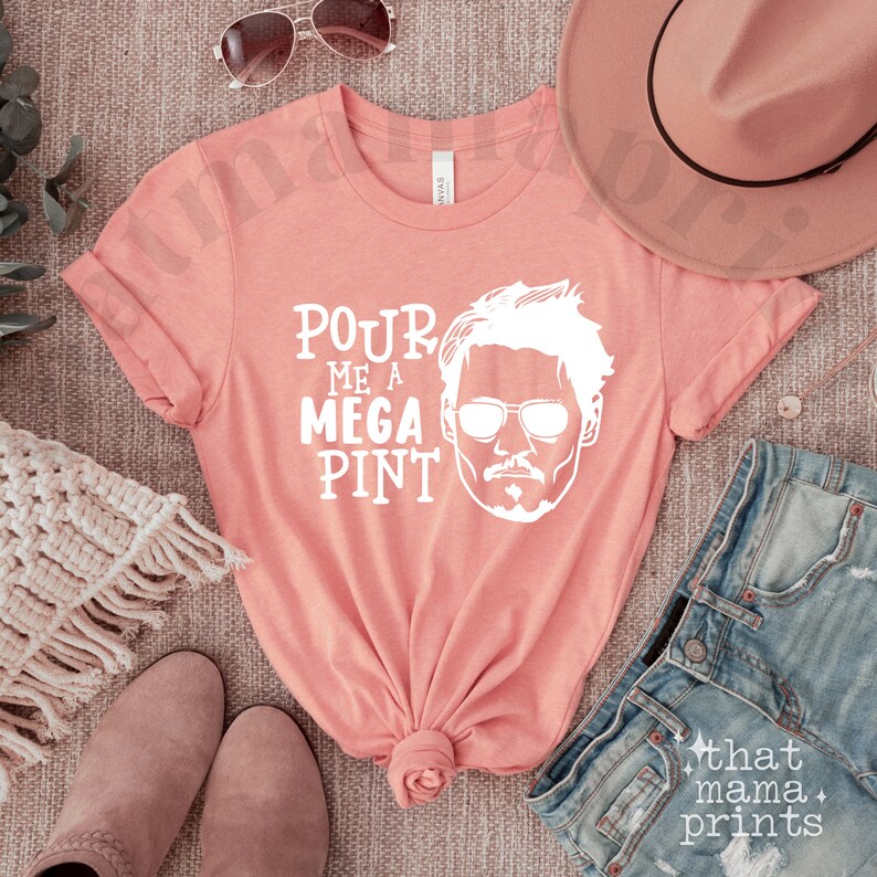 Pour Me a Mega Pint SVG & PNG, Mega Pint of Wine Svg, Team Johnny Depp ...