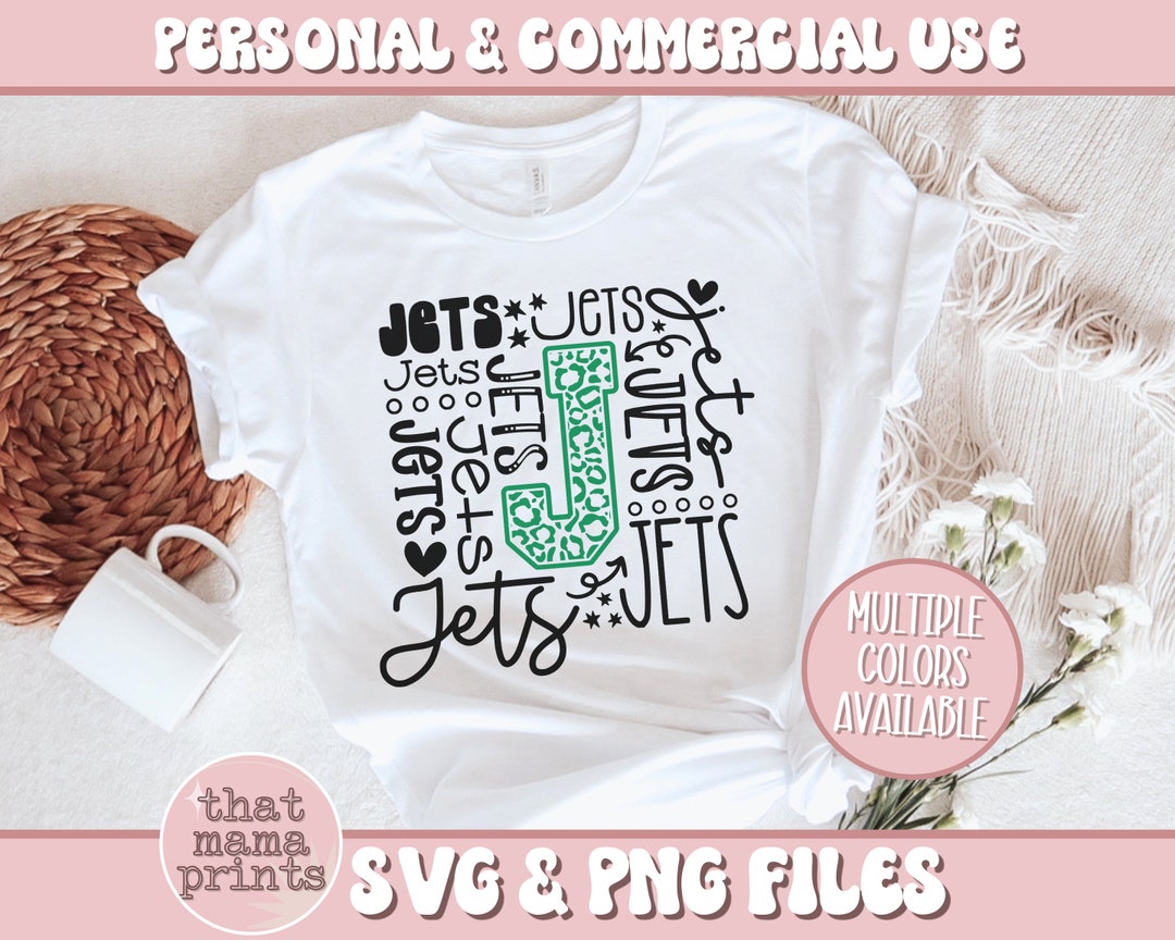 Jets Svg & PNG, Jets Typography Svg, Jets Football Svg, Jets Cheer Svg ...