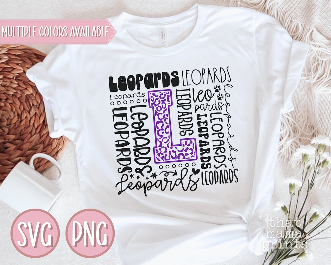 Leopards SVG & PNG, Leopards Typography Svg, Leopards Cheer Svg ...