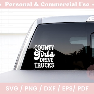 Western Womens SVG Bundle -png, Dxf, Eps, Pdf- Country Car Stickers Svg ...