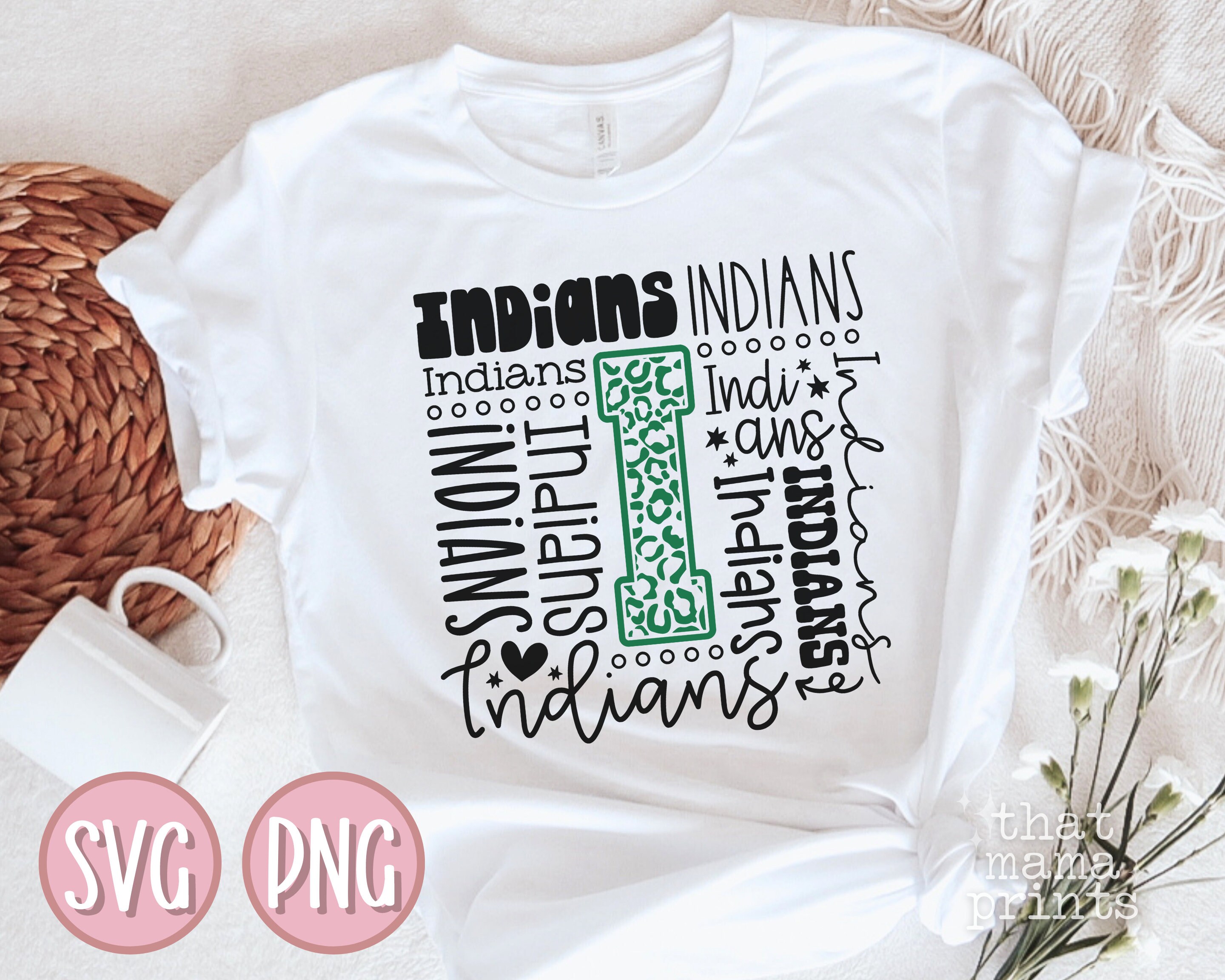 Indians SVG PNG, Indians Cheer Svg, Indians Football Svg, Indians ...