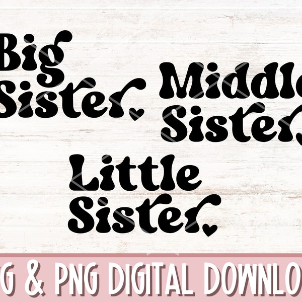Middle Sister - Etsy